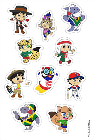 Ryan's World: World Tour - StickyLickits - Stickers you can eat - All ...